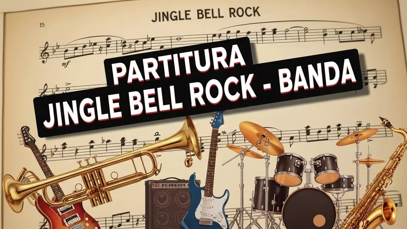 Partitura Jingle Bell Rock - Banda - O Primo das Partituras